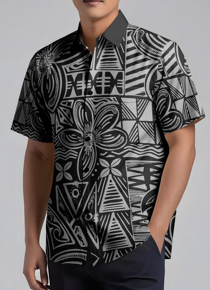 Desain Custom Polo/Kaos Motif Etnik & Batik Eksklusif