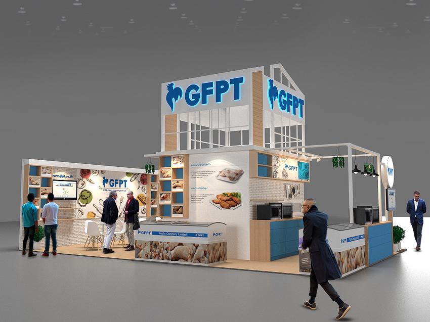 ออกแบบ booth exhibition event booth shop design