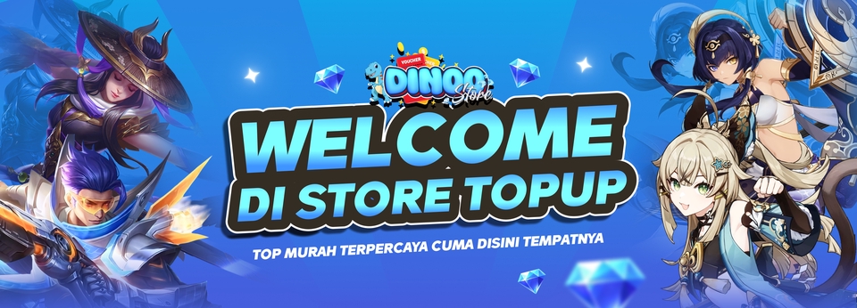 Design Banner Website TopUp Game