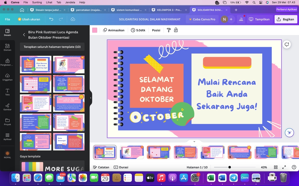 JASA BUAT PPT 25 SLIDE (1 HARI JADI ) || BISA PILIH DESAIN