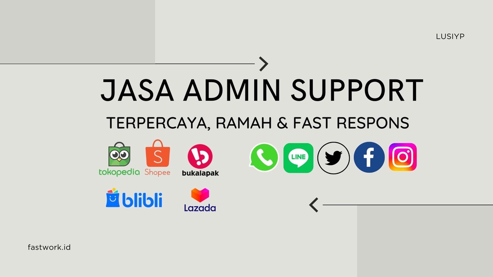 Jasa Admin Support