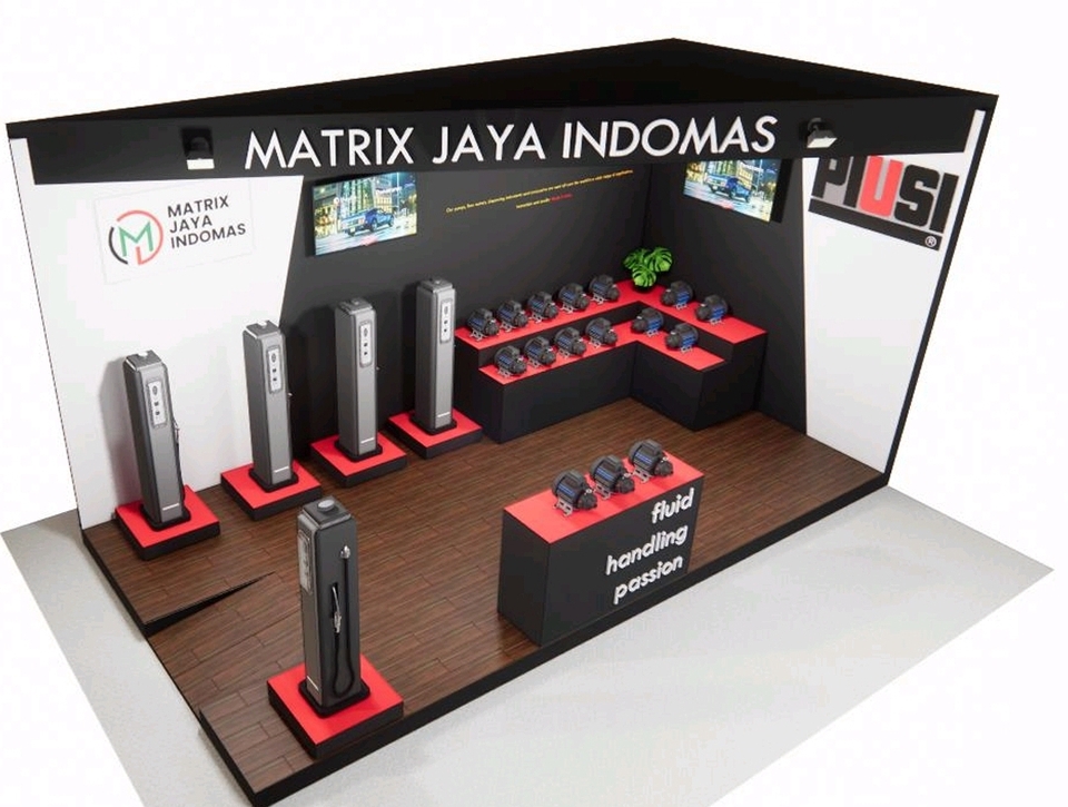 Jasa Desain Event Booth Festival - 3D Desain Booth JIExpo Kemayoran