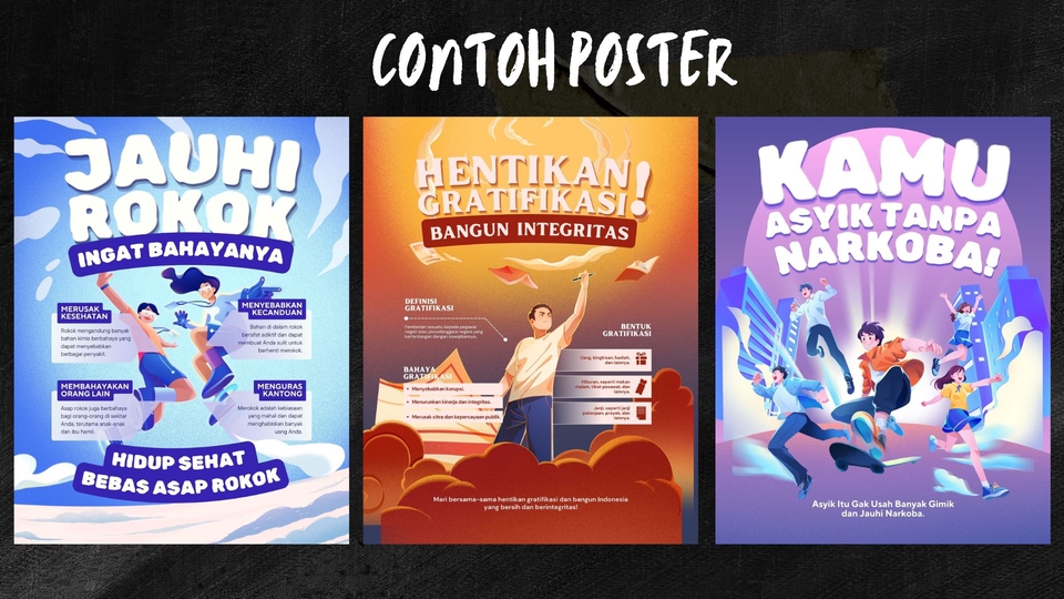 Design poster dan infografis