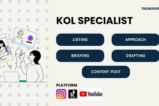 KOL Specialist/Influencer/Affiliator