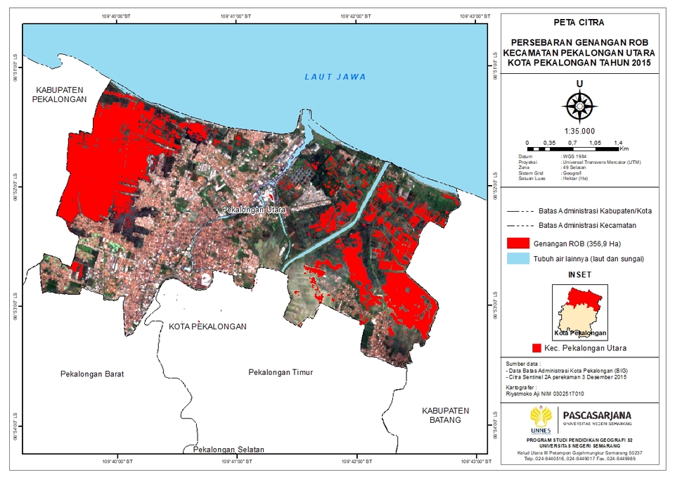 Pembuatan Peta, Analisis Spasial & Penginderaan Jauh