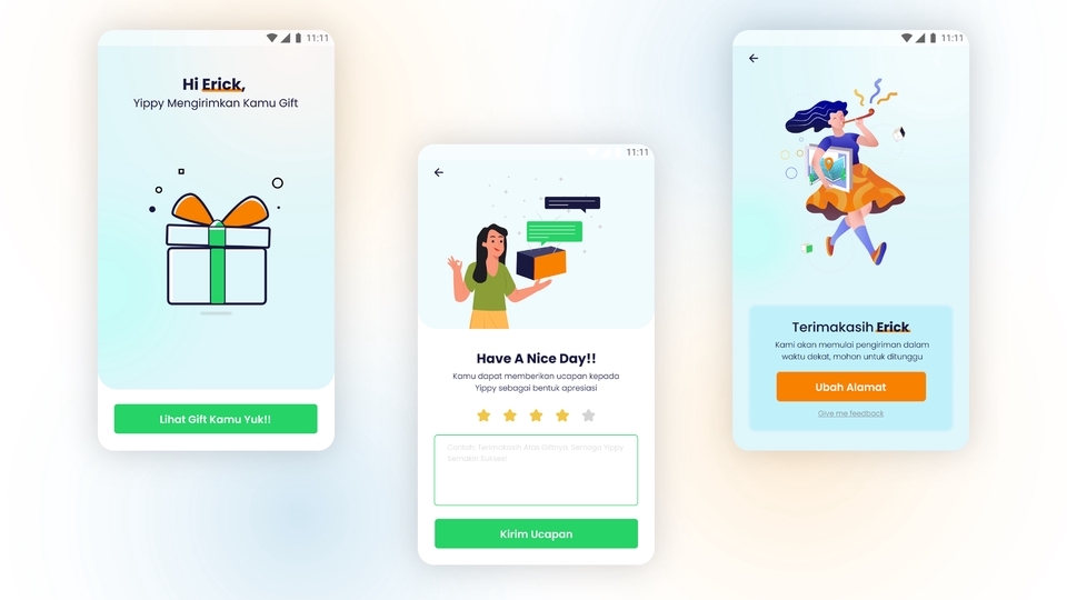 Profesional Desain UI/UX Mobile dan Web | Modern, Clean dan Desain yang ...