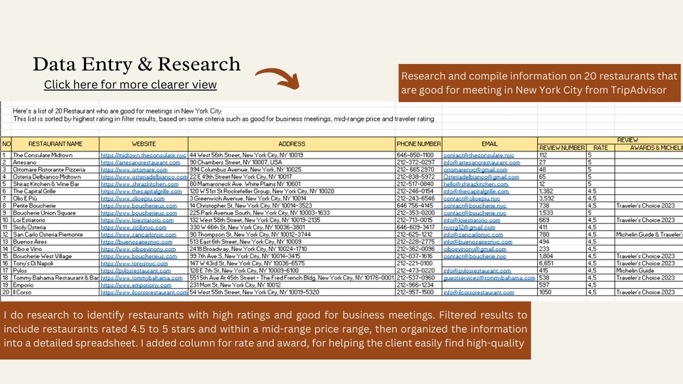Layanan Data Entri & Research dengan Pengelompokan & Filter Detail