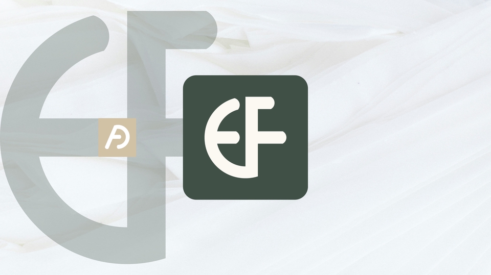 Desain Logo Minimalis 2 Huruf Simple & Elegan