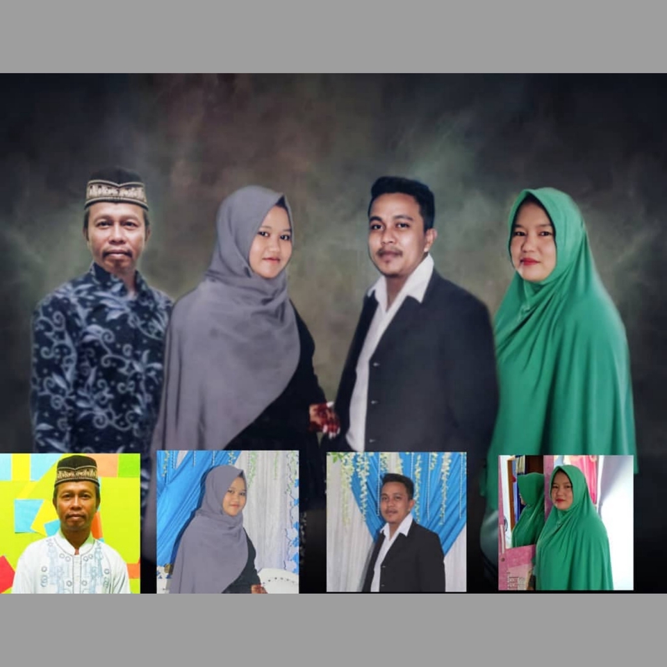 Edit gabung foto keluarga