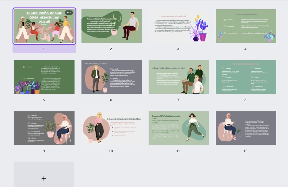 Professional presentation โดดเด่นเน้นสะดุดตา