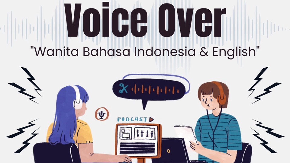 Voice Over Wanita Indonesia-English | Hasil Jernih Proses Cepat ...