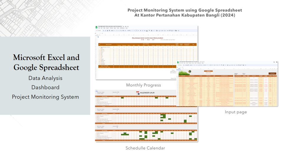 Custom Interactive Dashboard, Excel dan Google Spreadsheet