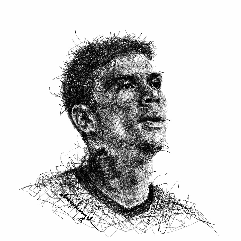Gambar sketsa/illustrasi/scribble art