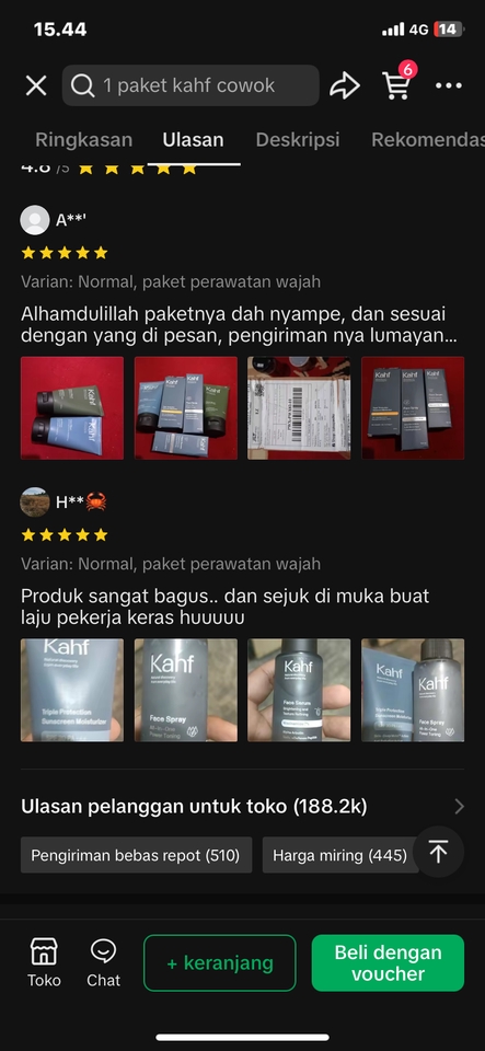 riview bisnis produk anda