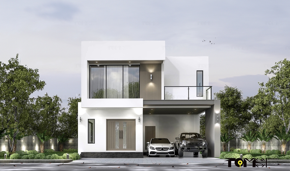 3D PERSPECTIVE EXTERIOR & INTERIOR