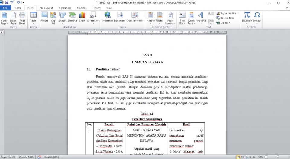 Pembuatan jurnal , proposal, makalah, pengetikan ulang (Dalam bentuk ...