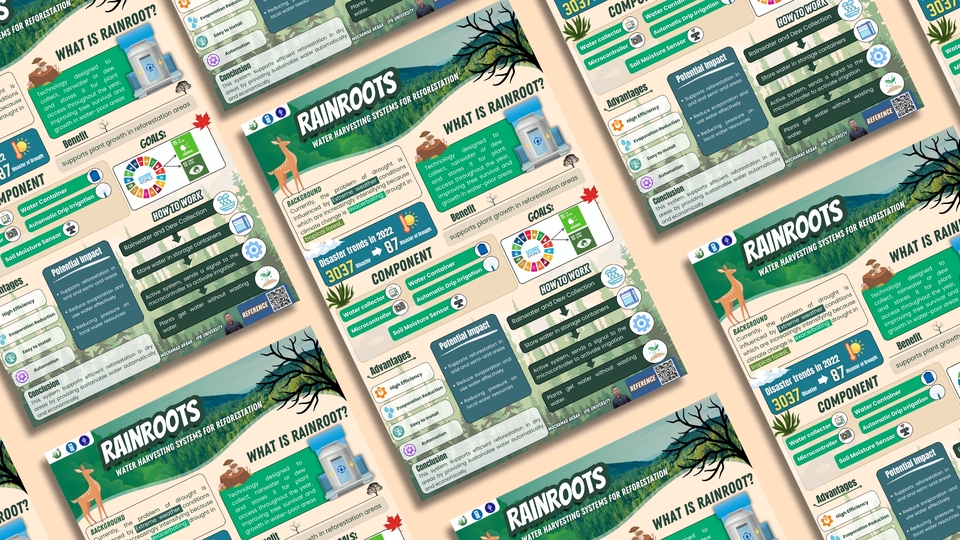 Design Poster CANVA | Infografis | Poster Ilmiah | Poster Publik Untuk ...