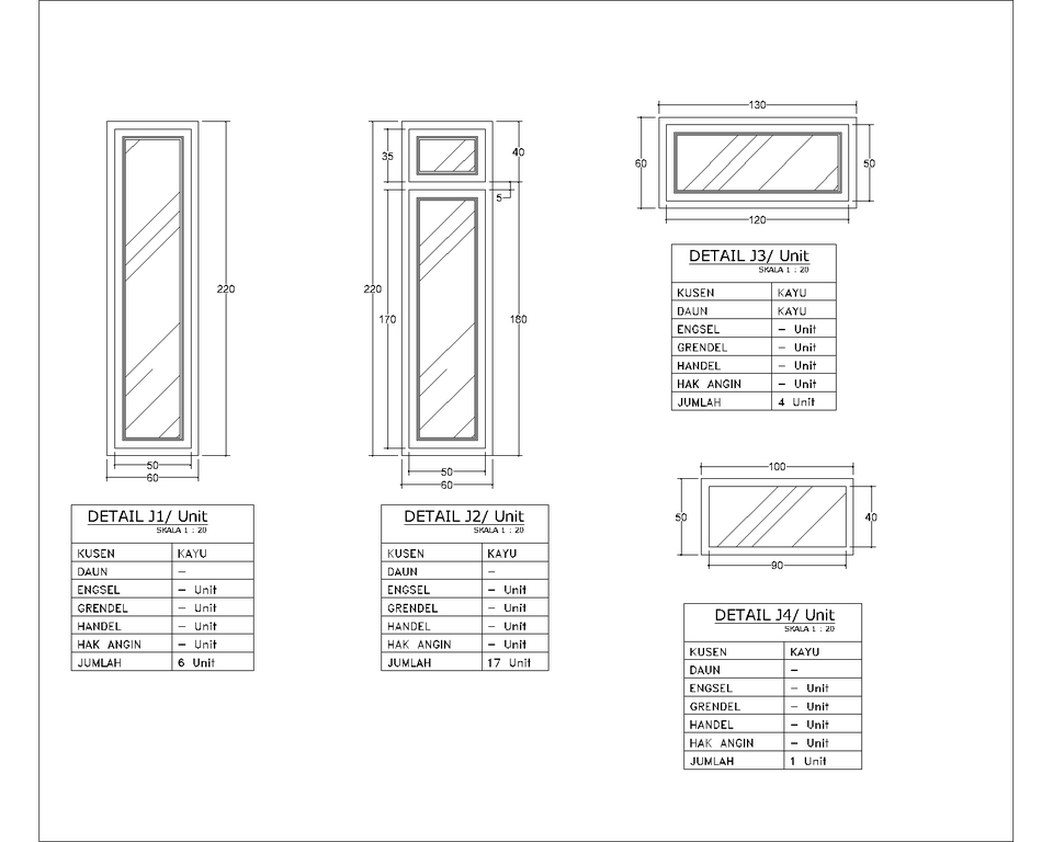 Gambar Kerja-IMB-Asbuilt Drawing- Autocad 2D - 1 Sampai 5 Hari Selesai