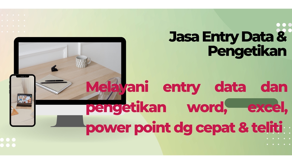 Jasa entry data excel word dan pengetikan tugas - Yorsha