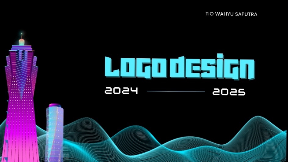 Design logo perusahaan dengan gaya kekinian dan modern