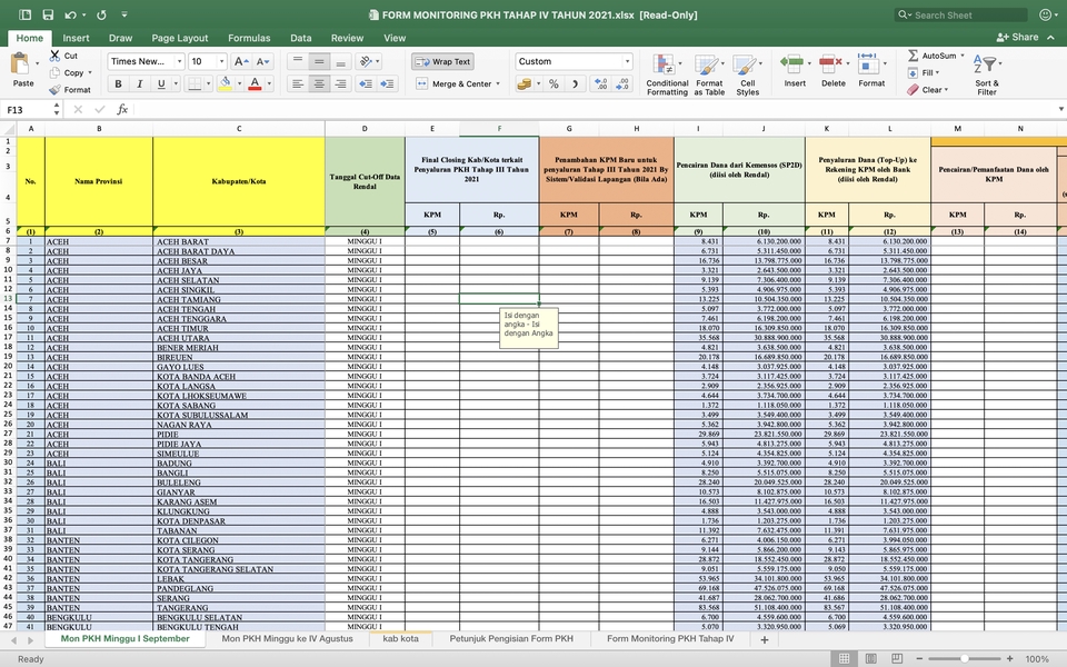 JASA DATA ENTRY & DATA ANALIS (MS.EXCEL, MS.WORD, SPREADSHEET)