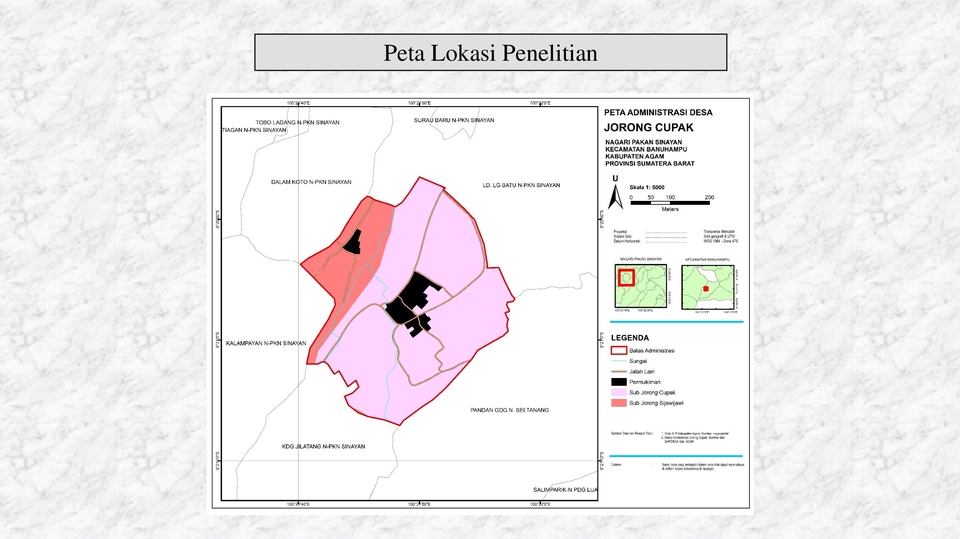 Pembuatan Segala Jenis Peta Analisis Maupun Non Analisis with ArcGIS ...