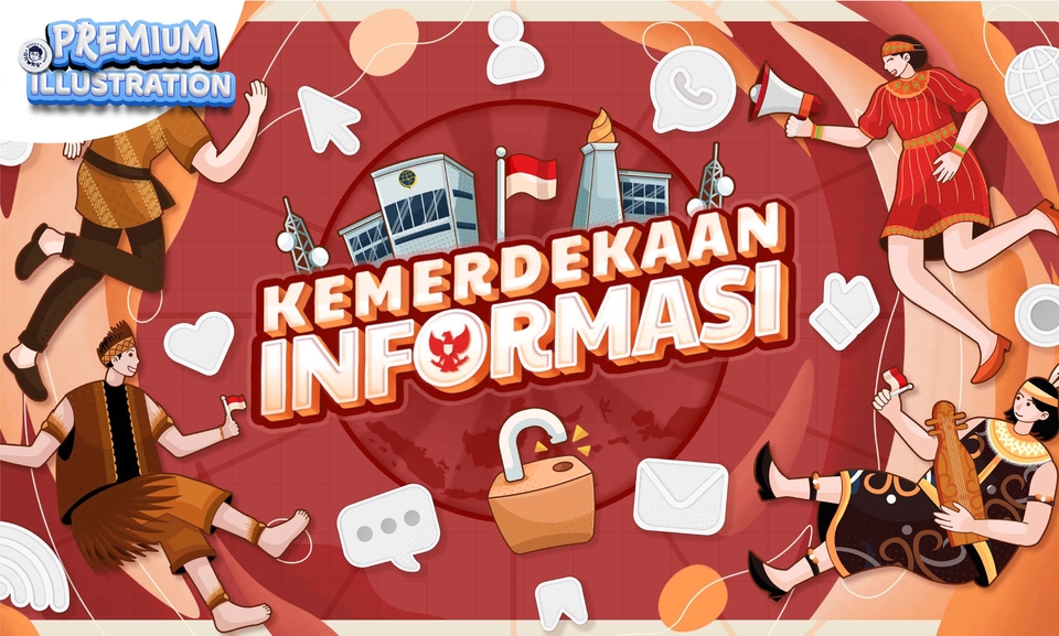 ILUSTRASI MASKOT, BUKU ANAK, IKLAN, CAMPAIGN, DAN MERCHANDISE