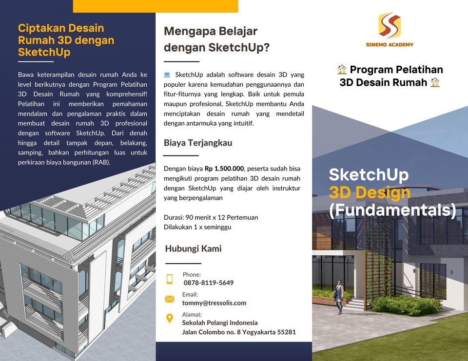 Desain Flyer & Brosur untuk promosi dengan Canva