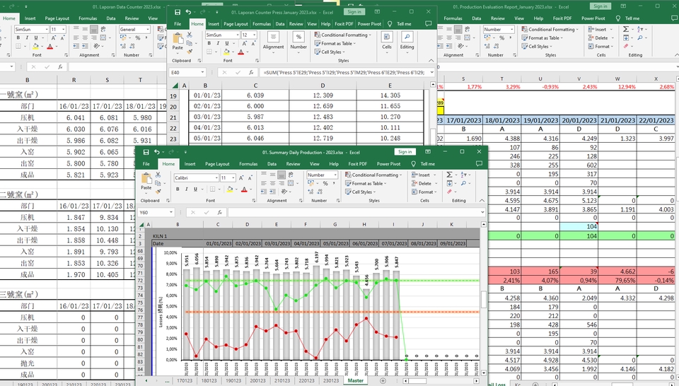 Jasa pengerjaan dokumen excel