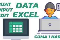 Jasa Pembuatan, Input, Edit Data di Microsoft Excel, 1 hari jadi!