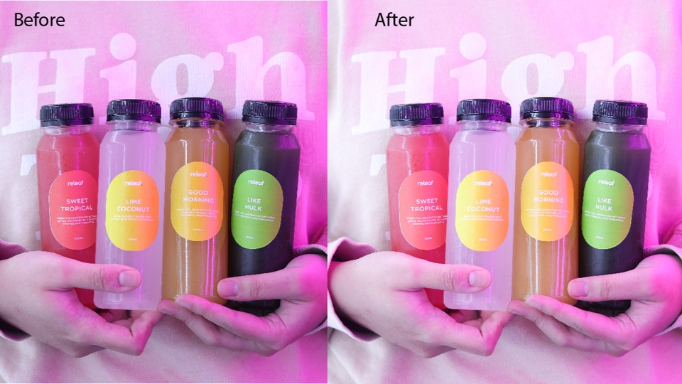 Photo editing Food and Product Photo