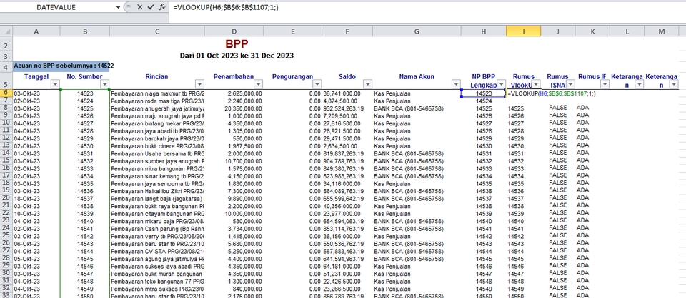 Jasa Excel/Input Data
