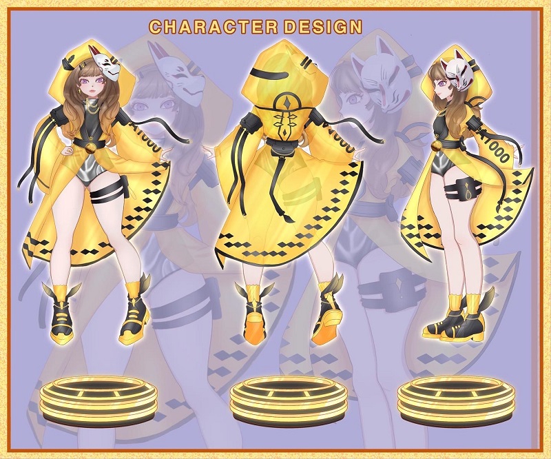 Illustrasi Anime Desain Karakter