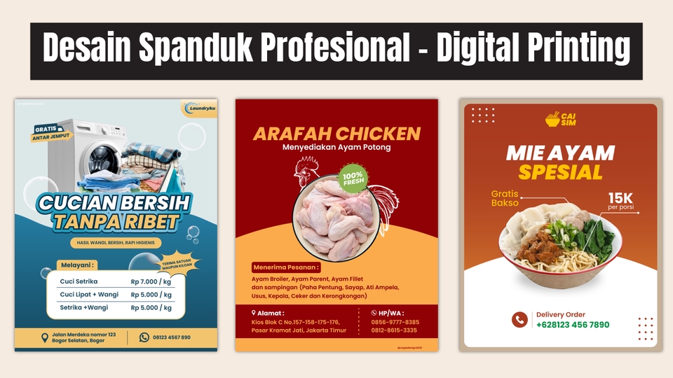 Desain Spanduk Profesional Untuk Digital Printing