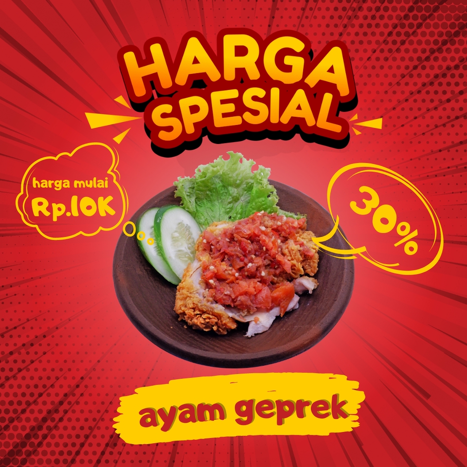 JASA PEMBUATAN DESAIN FOTO IKLAN PRODUK 1 HARI JADI