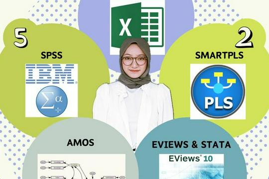 Jasa Analisis Data SPSS, Eviews, SmartPLS, AMOS, Stata, R, dll