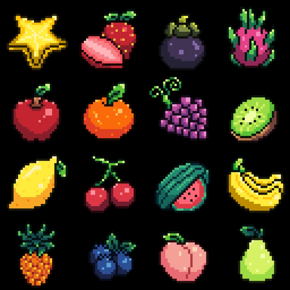 Pixel Art (Animated GIF/Item/Character)