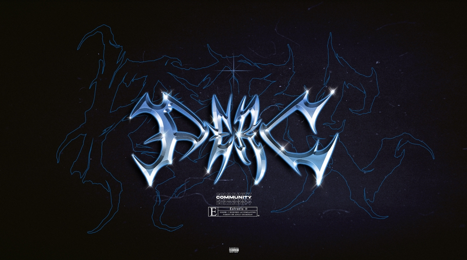 Logo แนว y2k,graffiti,deathmetal,cybery2k