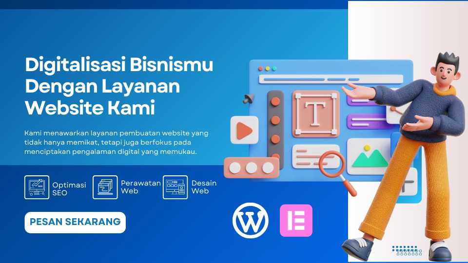 Desain & Pembuatan Website dengan WordPress Elementor