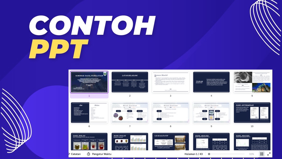 Jasa Buat PPT Siswa/Mahasiswa