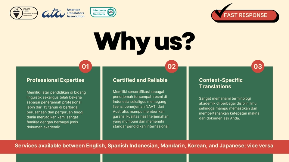 Layanan Terjemahan Akademik: Transkrip, Skripsi, tugas Akhir, Thesis ...