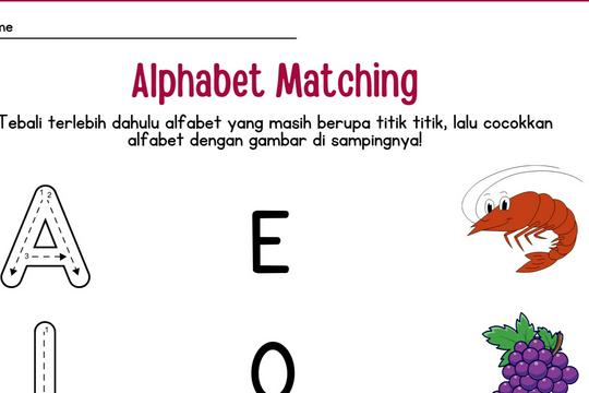 WORKSHEET PAUD/TK/SD