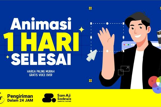 Pembuatan Animasi 1 Hari Selesai