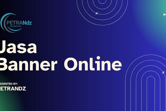 JASA BUAT DESIGN BANNER ONLINE CEPAT