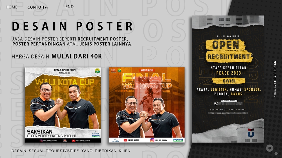 Desain Poster, Brosur, Banner dan lain-lain. Murah dan cepat, 1 hari jadi.