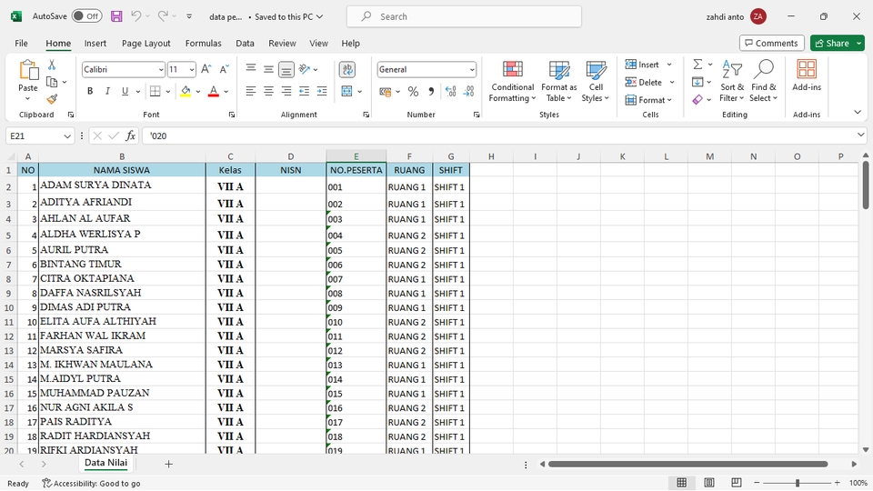 Jasa Miicrosoft Office untuk bebagai keperluan administrasi