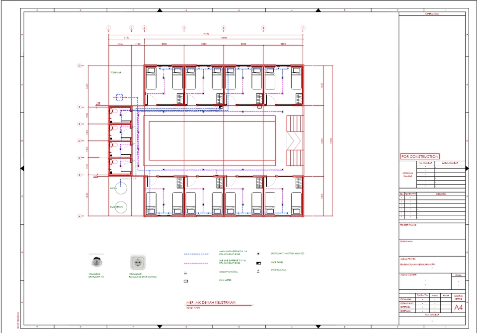 Desain Gambar DED (Str - MEP) Included RAB