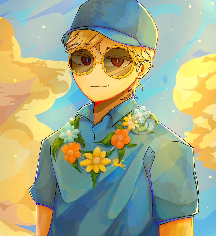 Jasa gambar original character atau fanart dengan style anime