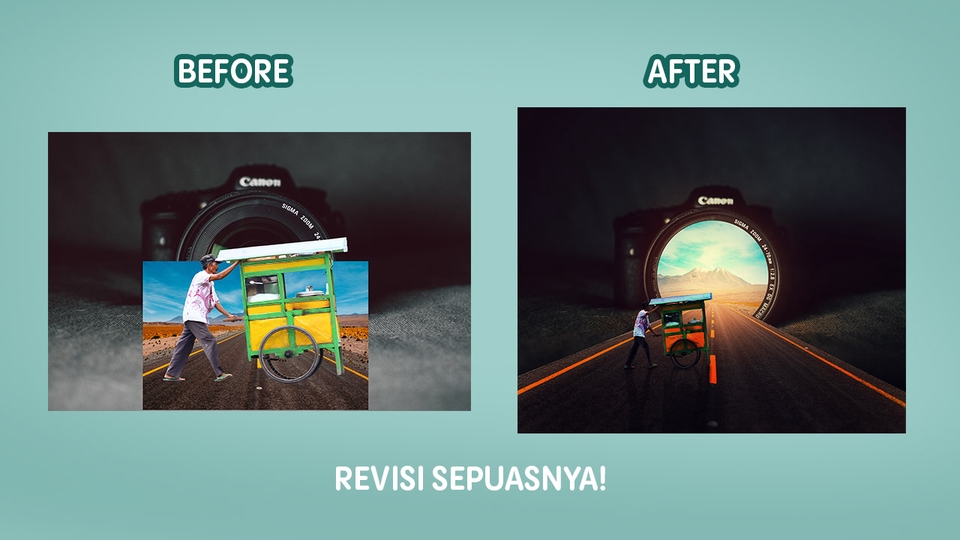 MANIPULASI GAMBAR PHOTOSHOP SESUAI KEBUTUHAN ANDA!