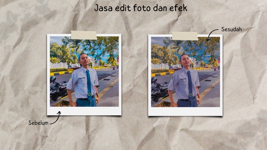 Buka jasa edit dan efek pada foto